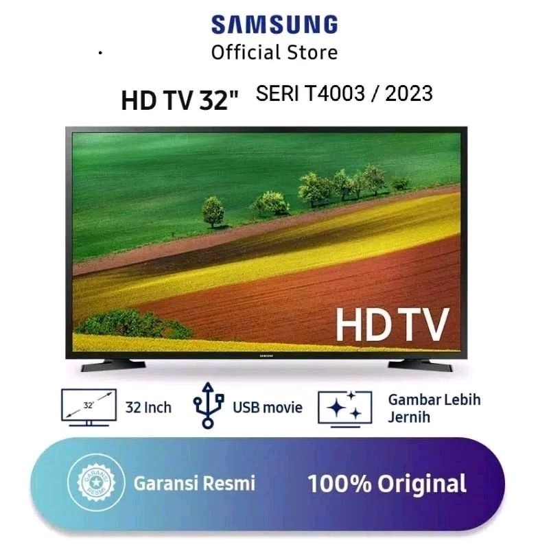 Jual TV LED SAMSUNG HD TV 32 inch UA32T4003/N4001 DIGITAL TV | Shopee ...