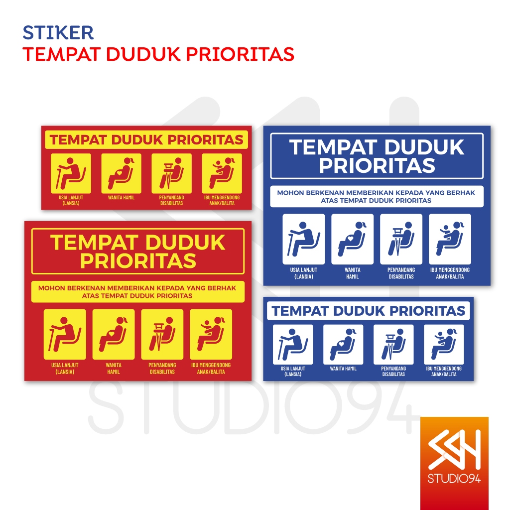 Jual Stiker Petunjuk Kursi Prioritas | Sticker Sign Tempat Duduk ...