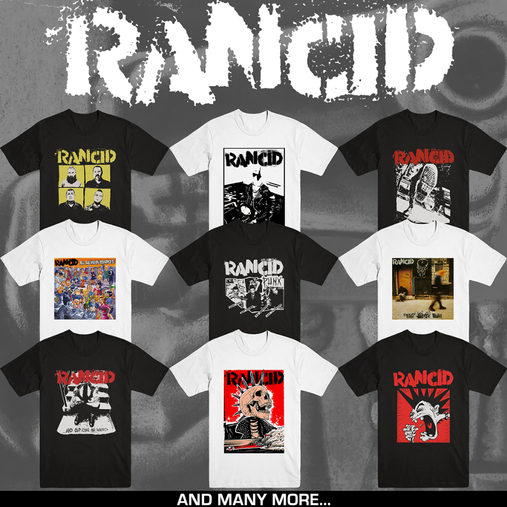 Jual RANCID | T-SHIRT BAND | PUNK ROCK | MERCHANDISE | Shopee Indonesia