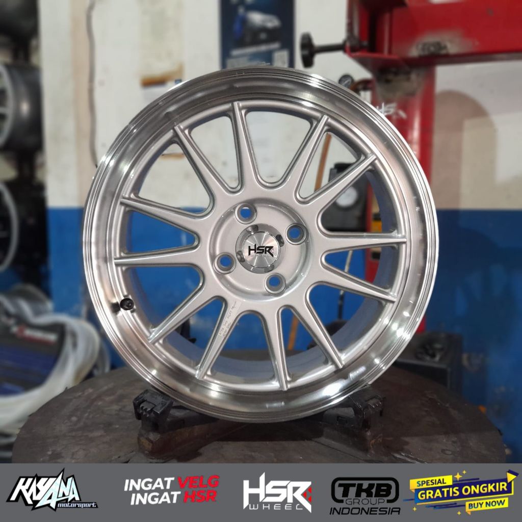 Jual Velg Mobil Hsr Ende Ring 16 Pcd 4x100 Buat Agya Brio Mobilio Jazz Mirage March Ignis Yaris ...