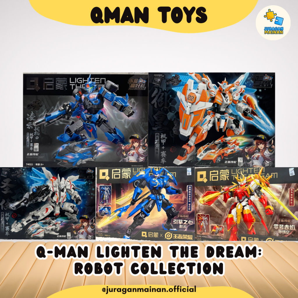 Jual QMAN TOYS QQ Speed Robot Series - Bricks brick block bongkar susun Mainan edukasi anak dan ...