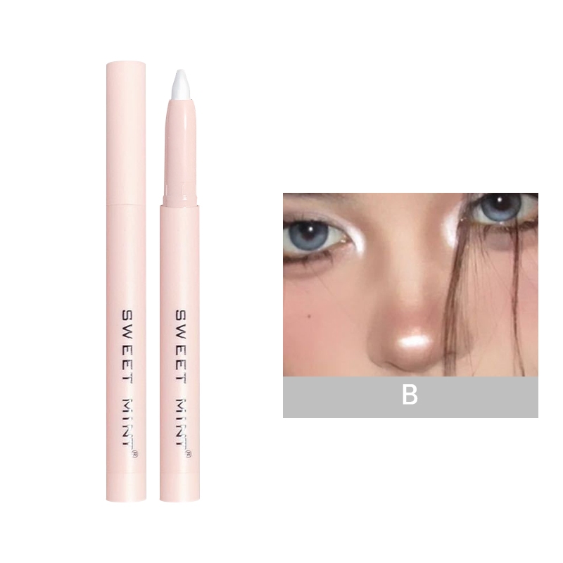 Jual COD&Ready Sweet Mint Highlight Eyeshadow Pen Lying Silkworm Eye ...
