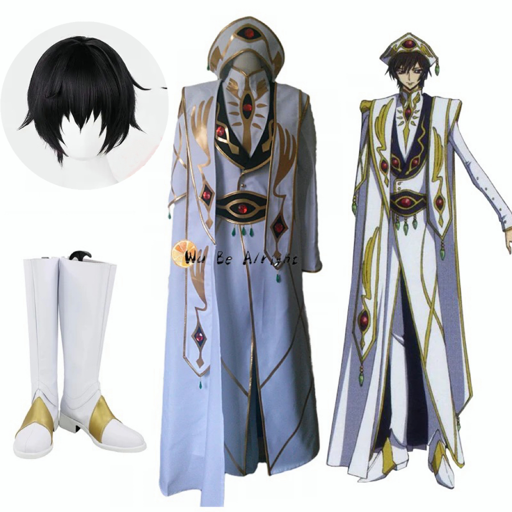 Jual Anime Code Geass Cosplay Lelouch of the Rebellion Emperor Ver ...