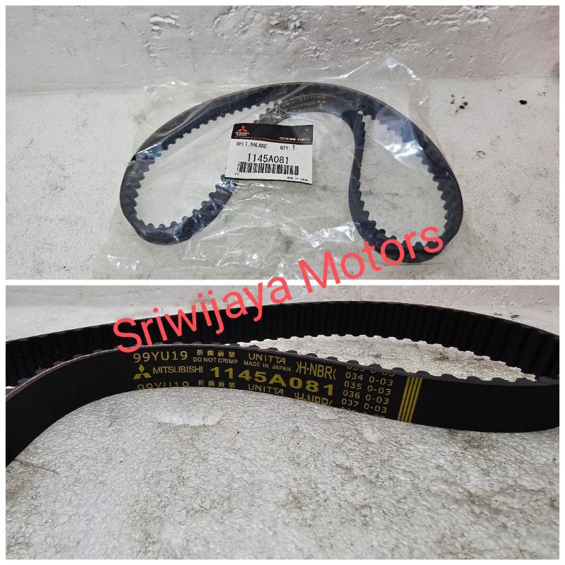 Jual Timing Belt Short Mitsubishi Pajero Sport / Triton 2.5cc | Shopee ...
