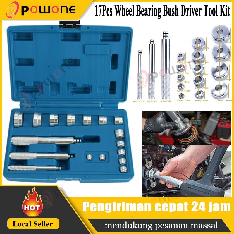 Jual 17PCS Bantalan Roda Balap Segel Balap Pengemudi Bush Driver Master ...