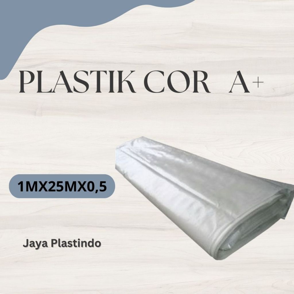 Jual plastik cor roll tebal serbaguna murah bening ukuran 100cm x 25m x ...