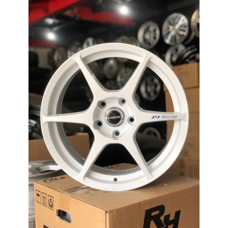 Jual Velg Buddy Club P1 R17 White (NEW) | Shopee Indonesia