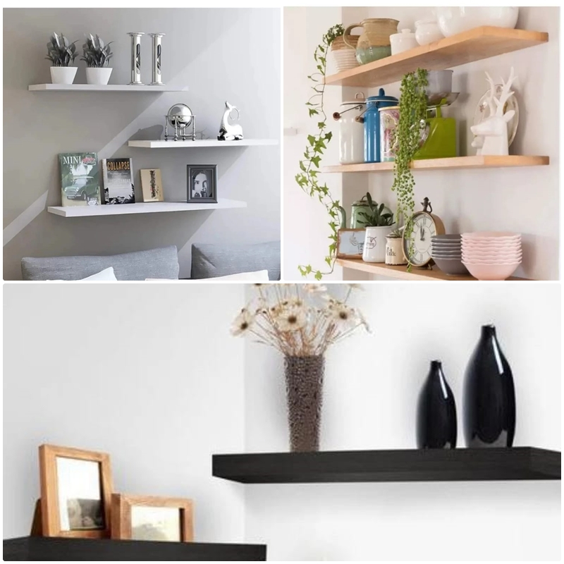 Jual AMBALAN/ HAMBALAN/ RAK DINDING/ HIASAN DINDING TANPA BOR | Shopee ...