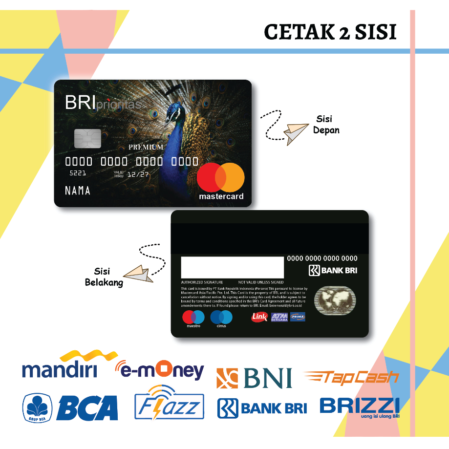 Jual KARTU EMONEY DEBIT BRI PRIORITAS E MONEY MANDIRI FLAZZ BCA GEN 2 ...
