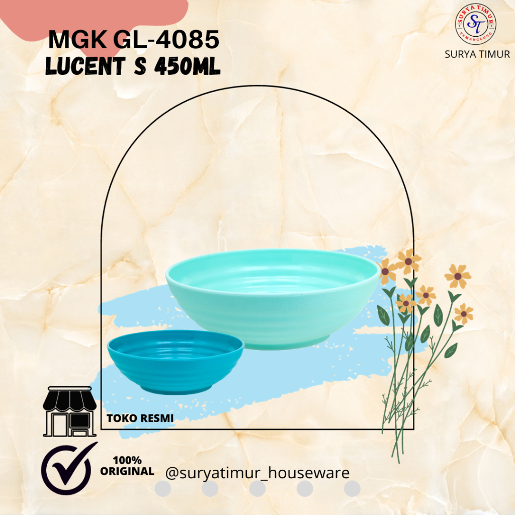 Jual MANGKOK GL-4085 LUCENT S 450ML | Shopee Indonesia