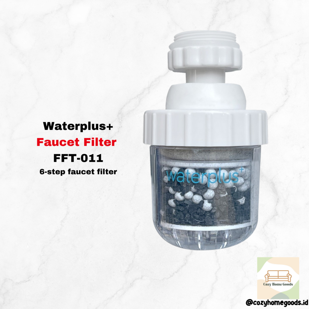 Jual FILTER AIR KRAN - SARINGAN AIR - WATERPLUS - FFT-011 | 6-Step ...