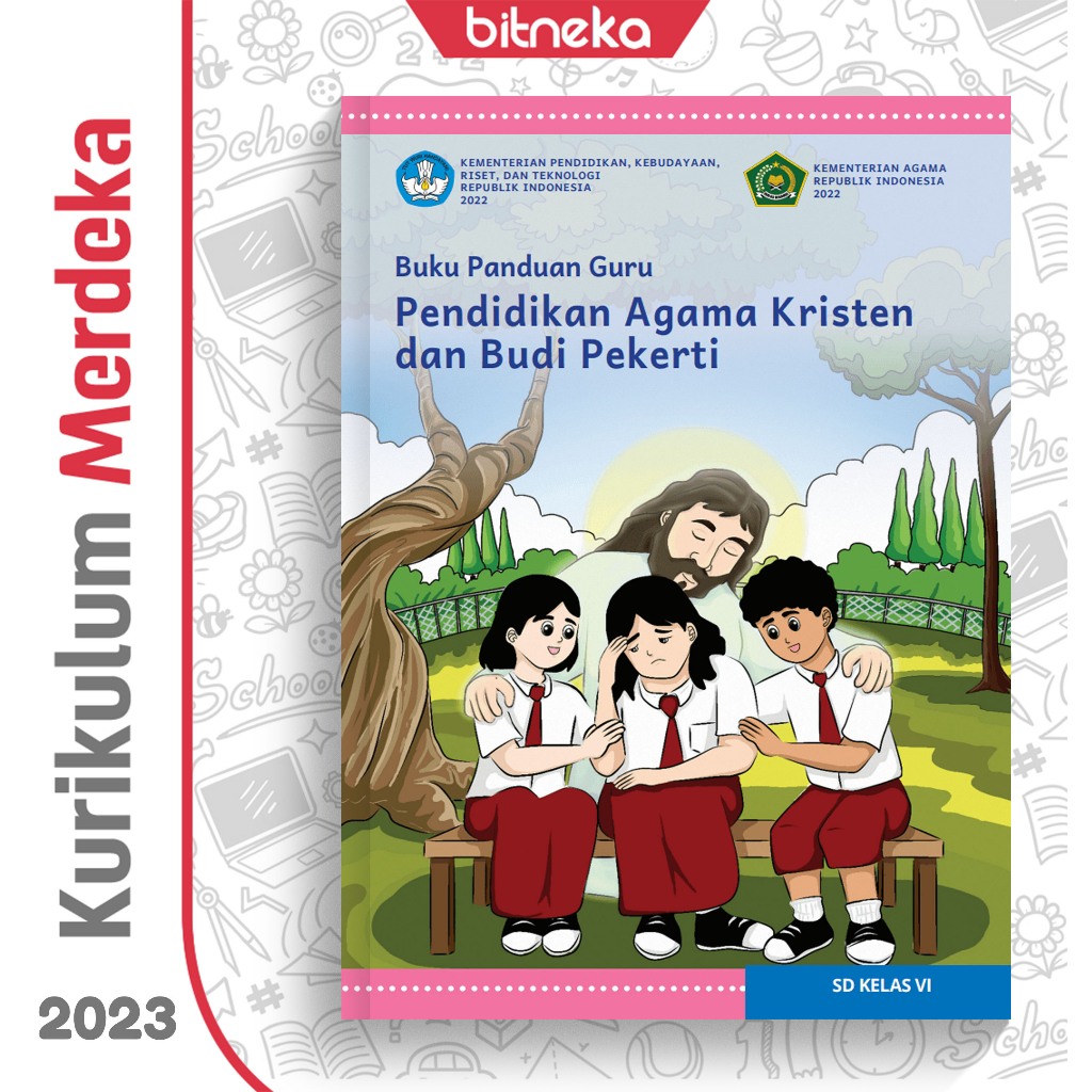 Jual Buku Panduan Guru Pendidikan Agama Kristen SD Kelas 6 Kurikulum Merdeka Kurmer | Shopee ...