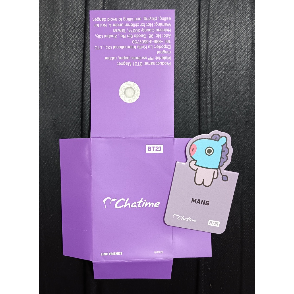 Jual MAGNET BT21 - BTS WITH CHATIME INDONESIA (MANG) | Shopee Indonesia