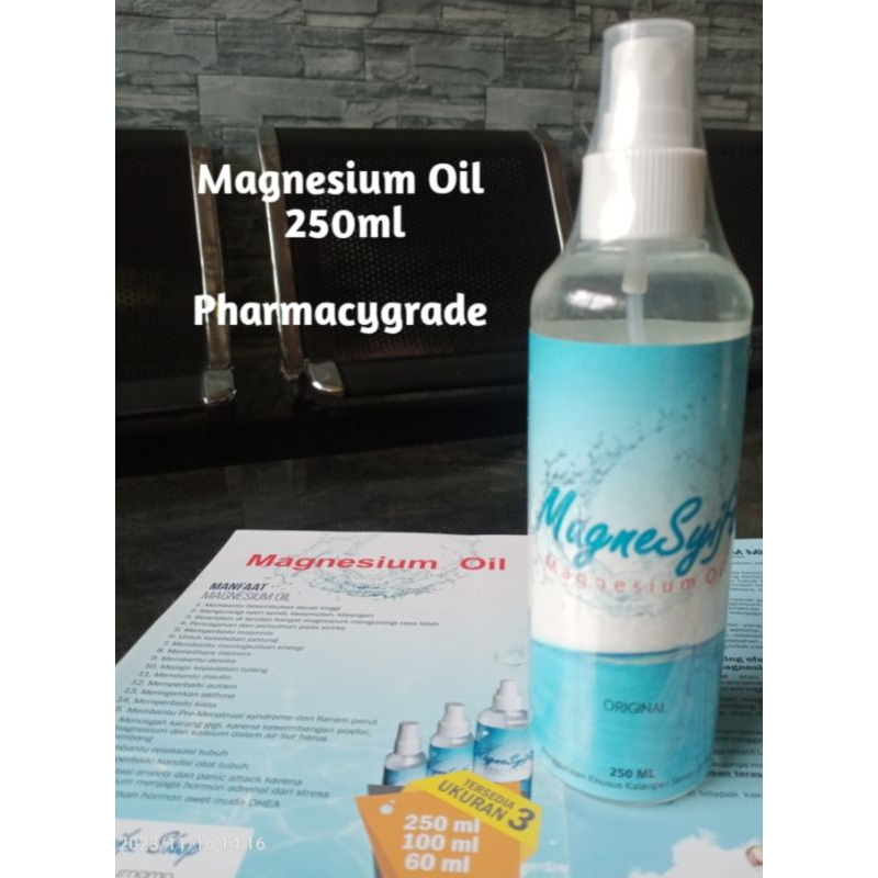 Jual MAGNESIUM OIL . 250ml ( MO 250 ml) | Shopee Indonesia