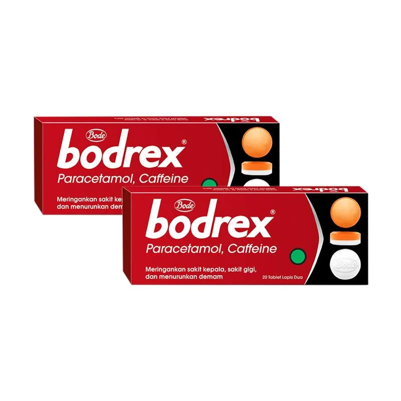 Jual Bodrex Per Strip Isi 10 tablet Obat Sakit Kepala Demam Sakit Gigi ...