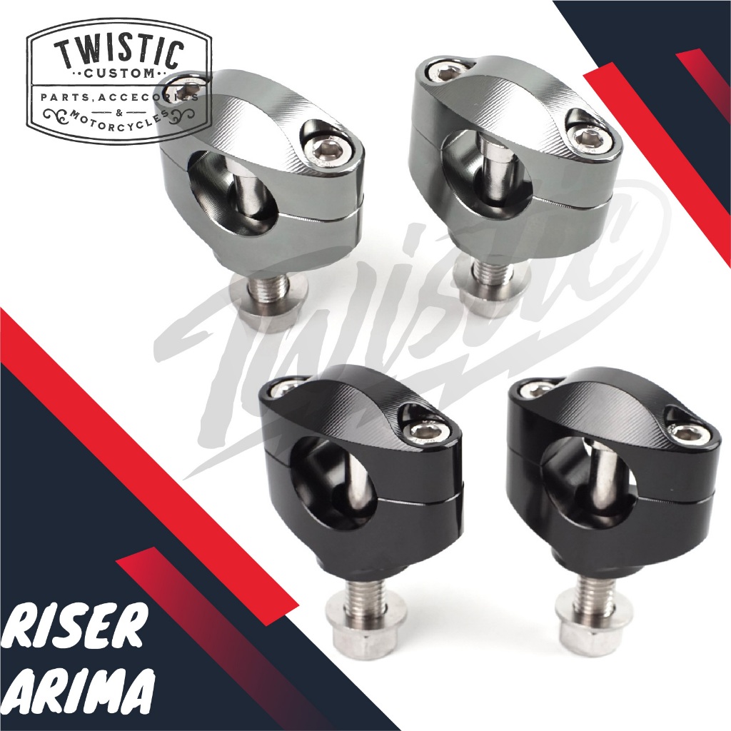 Jual Raiser Riser Stang Arima Motor Benelli PE 250 Keeway SM V16 TVS ...