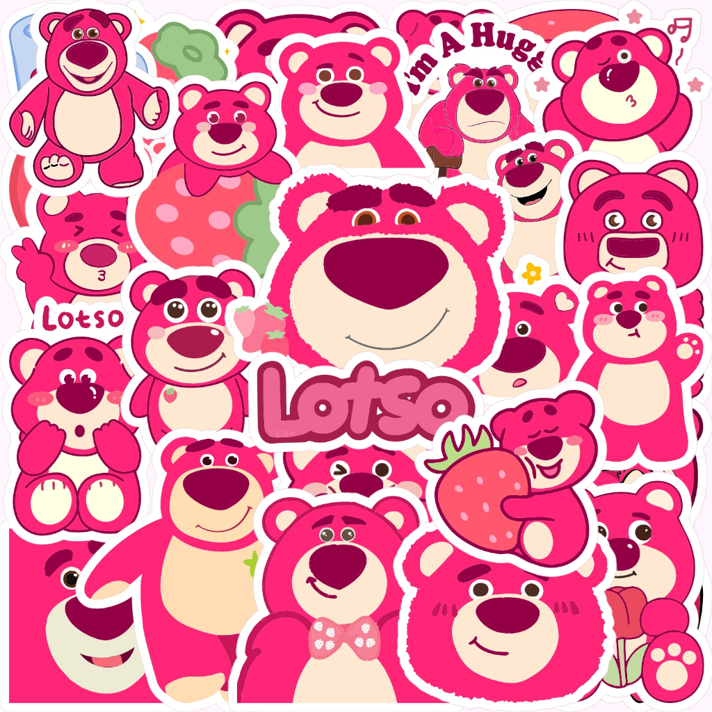Jual SONE VARIASI - TERMURAH TERBANYAK ISI 50PCS Stiker Lotso / Toy ...