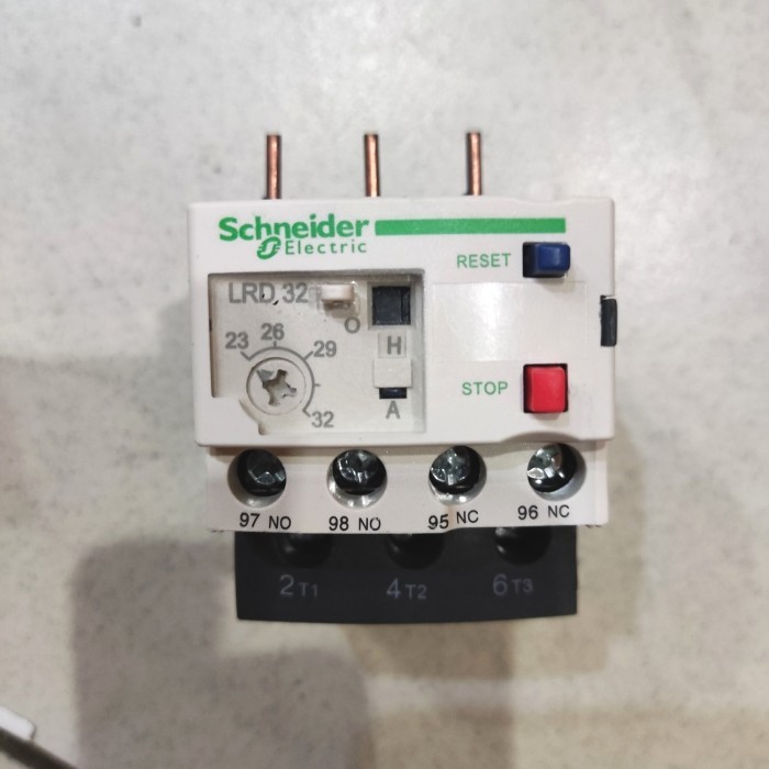 Jual LRD32 Thermal Overload RELAY TOR LRD 32 Schneider LRD 32 32C LRD ...