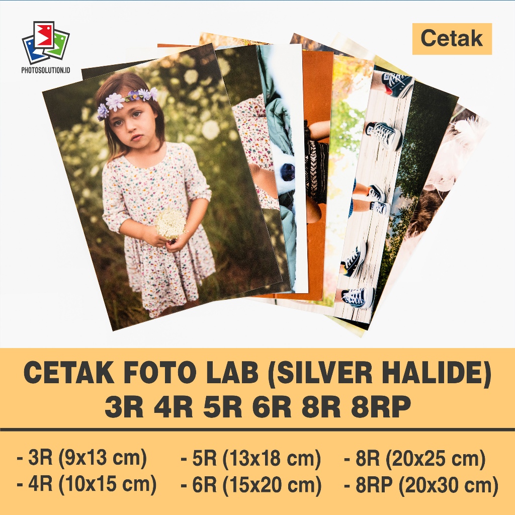 Jual Cetak 3R 4R 5R 6R 8R 8RP Foto Lab - Silver Halide Photo Print | Shopee Indonesia