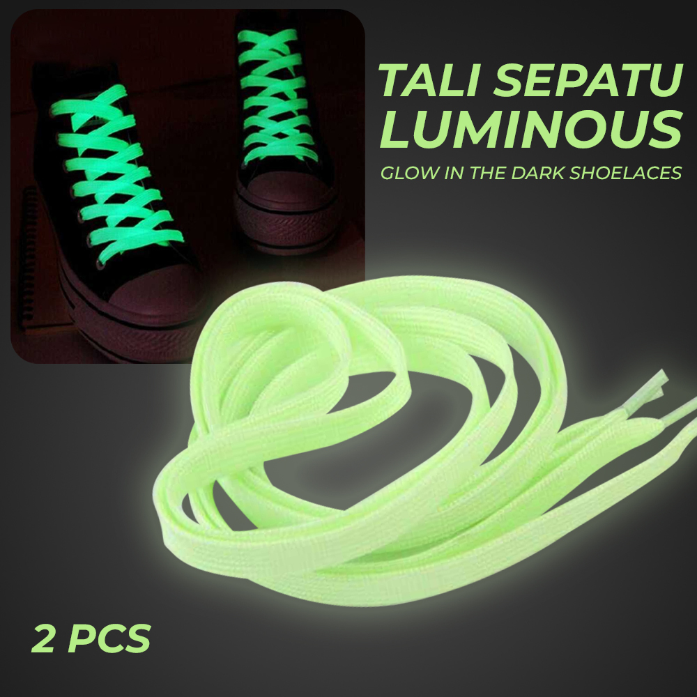 Jual PP Tali Sepatu Glow In The Dark Luminous Shoelaces 2pcs Berlampu ...