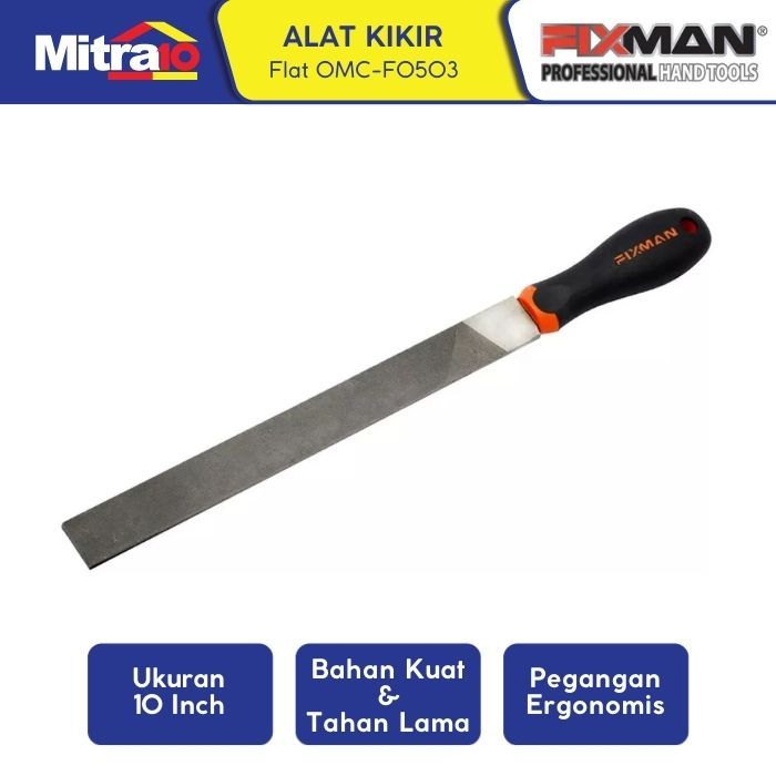 Jual Fixman Alat Kikir Flat OMC-F0503 10 Inch | Shopee Indonesia