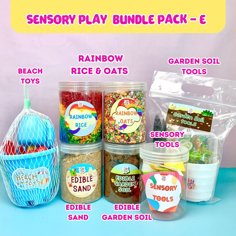 Jual PLAYDATEYUK - Sensory Play Bundle Pack | Shopee Indonesia