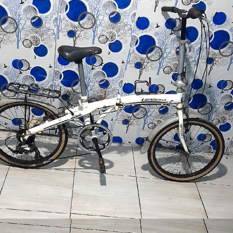 Jual Sepeda Bekas Sepedah Lipat 7 Speed Ukuran 20" Murah | Shopee Indonesia