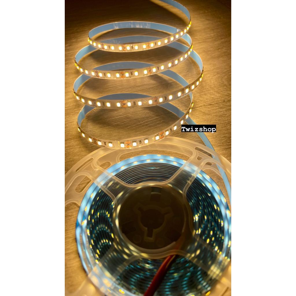 Jual LED Strip Fleksibel 5 Meter Warm White DC 12V 120 LED Mata Rapet ...