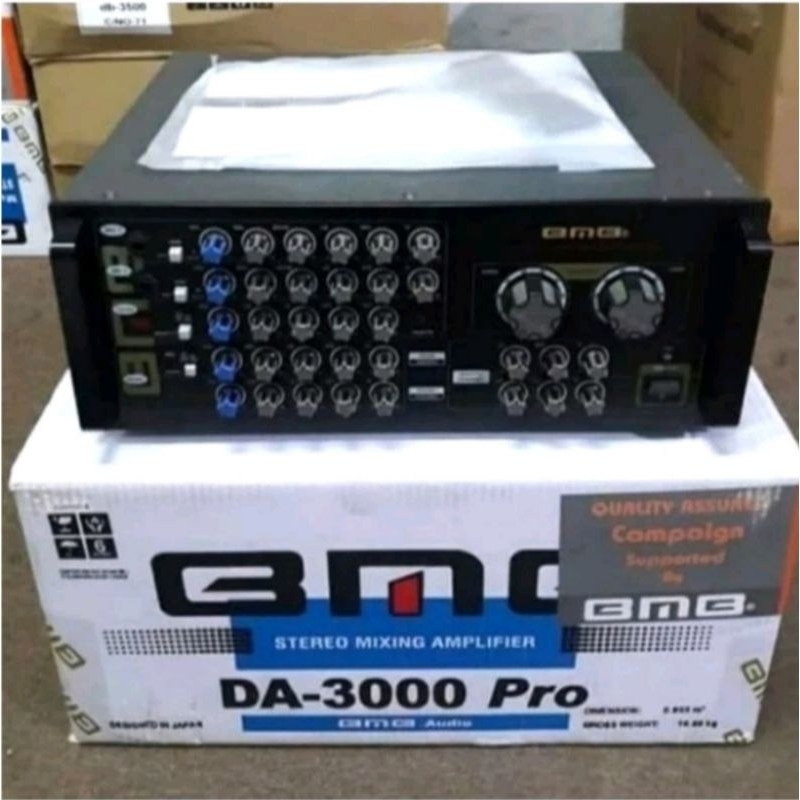 Jual Amplifier Mixer BMB DA 3000 Pro (4 Channel) Bluetooth | Shopee ...