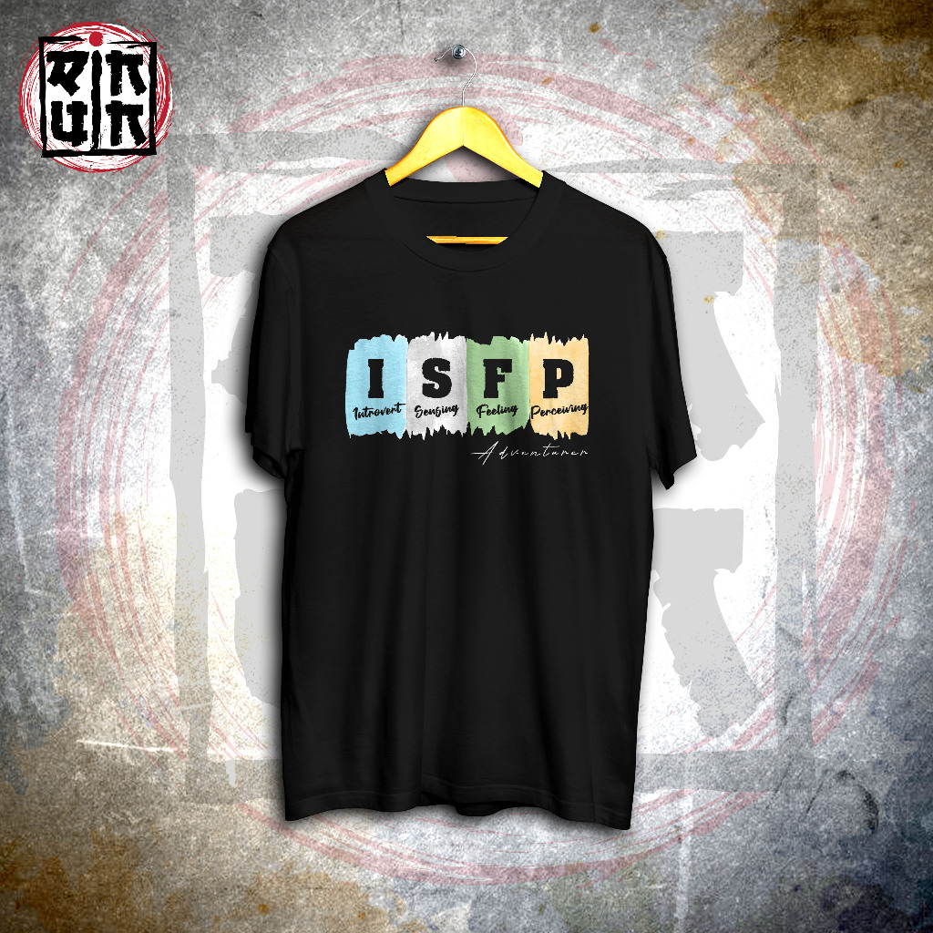 Jual Tshirt Kaos Distro ISFP MBTI Personality Myers-Briggs 16 ...