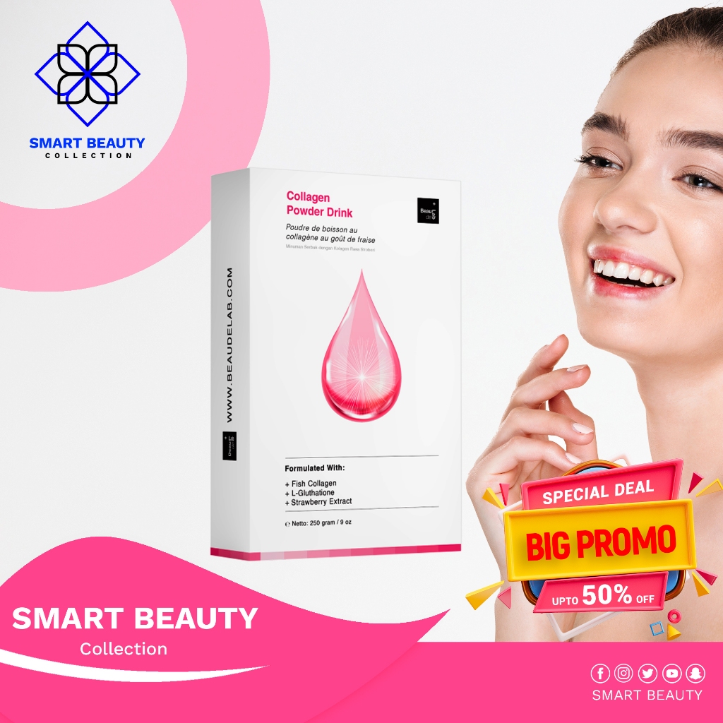 Jual BEAUDELAB PROMO COLLAGEN DRINK 250GR | Minuman Kolagen Pemutih ...