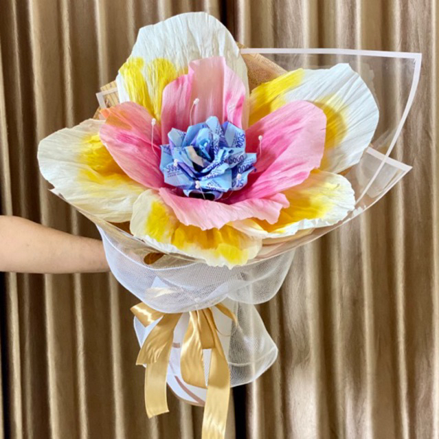 Jual Buket uang , buket Bunga Uang Kertas - Anti Mainstream (Belum ...