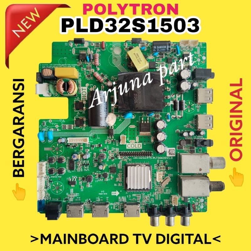 Jual MAINBOARD TV POLYTRON DIGITAL PLD32S153 / MB TV Polytron ... Jual MAINBOARD TV POLYTRON DIGITAL PLD32S153 / MB TV Polytron ...