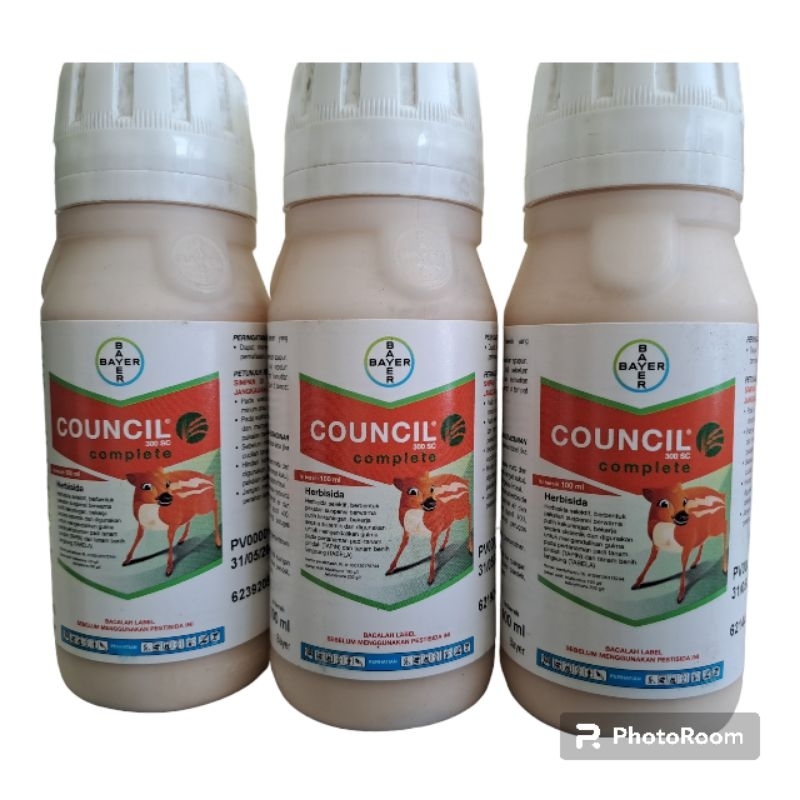Jual Herbisida COUNCIL COMPLETE 300 SC 100ml | Shopee Indonesia