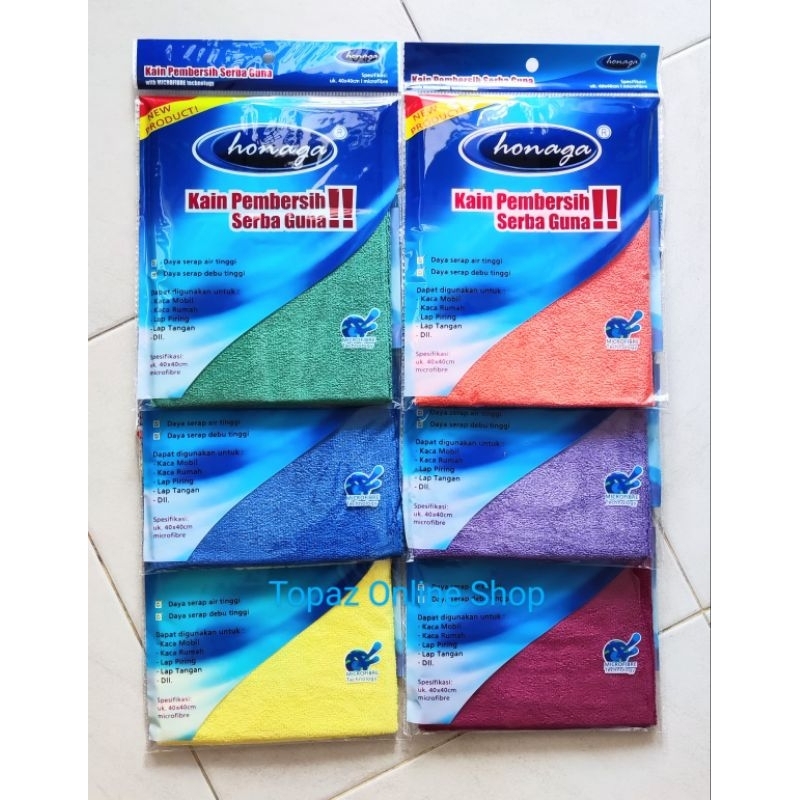 Jual Kain Lap Microfiber Honaga | Shopee Indonesia