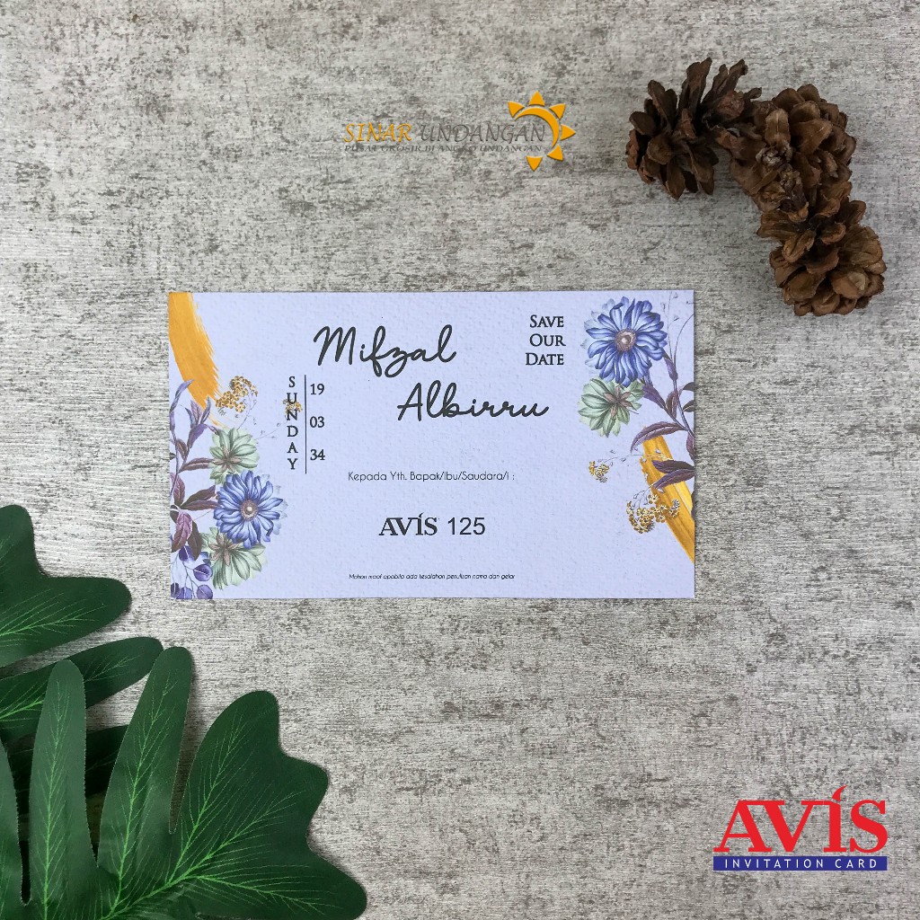 Jual AVIS 125 BLANGKO UNDANGAN HARGA MURAH PURWOREJO JAWA TENGAH ...