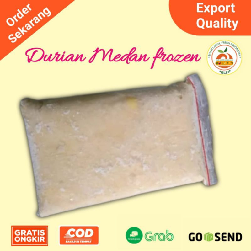 Jual DURIAN MEDAN/DAGING DURIAN MEDAN FROZEN 1KG | Shopee Indonesia