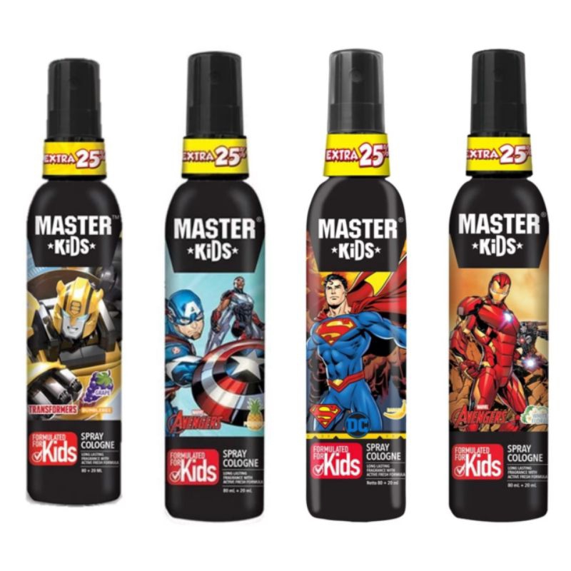 Jual Master Kids Parfum Spray Cologne 100ml / Parfum Anak | Shopee ...