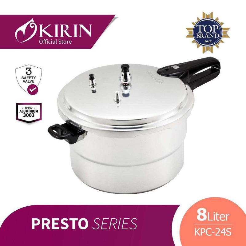 Jual KIRIN PRESSURE COOKER/PANCI PRESTO KPC-28S KAPASITAS 12Liter presto termurah | Shopee Indonesia