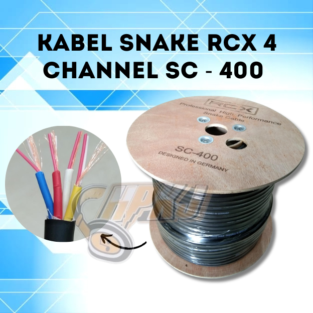 Jual KABEL SNAKE 4 CH RCX kabel snake 4channel merk RCX | Shopee Indonesia
