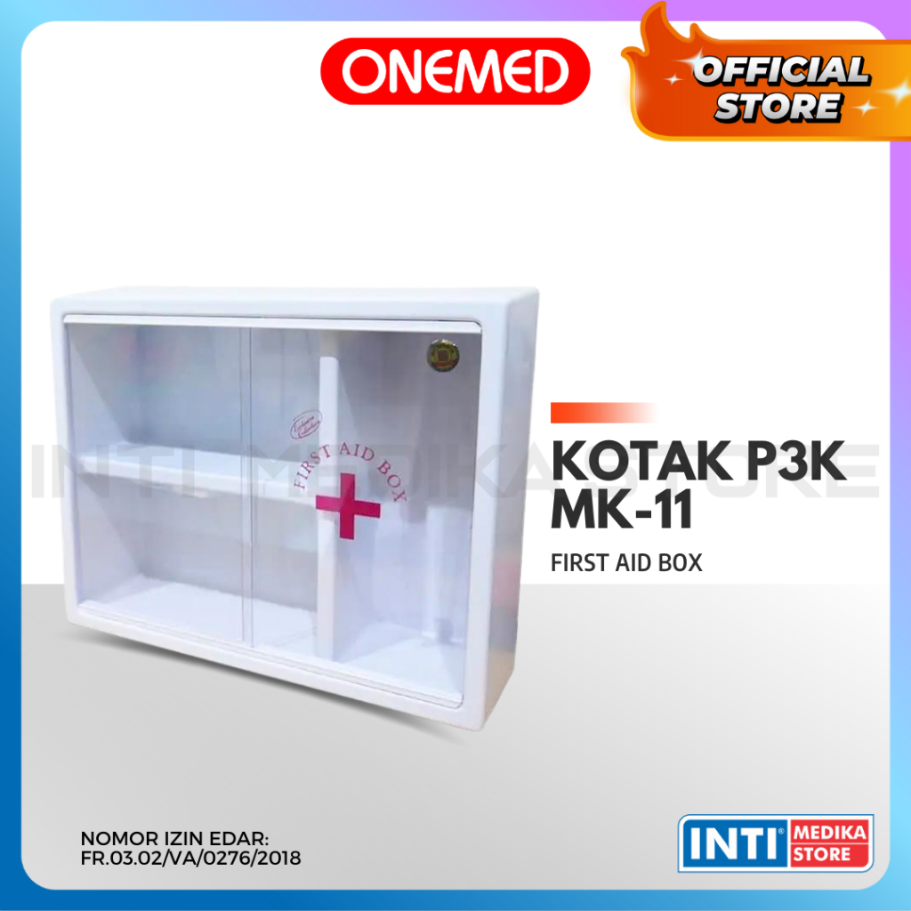Jual ONEMED - Kotak P3K Dinding MK 11 | Tempat Penyimpanan Obat ...