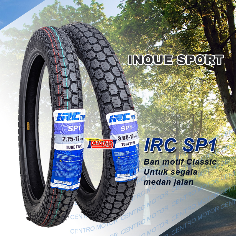 Jual IRC SP1.Ban Classic Sporty untuk motor bebek ring 17.Cocok untuk ...