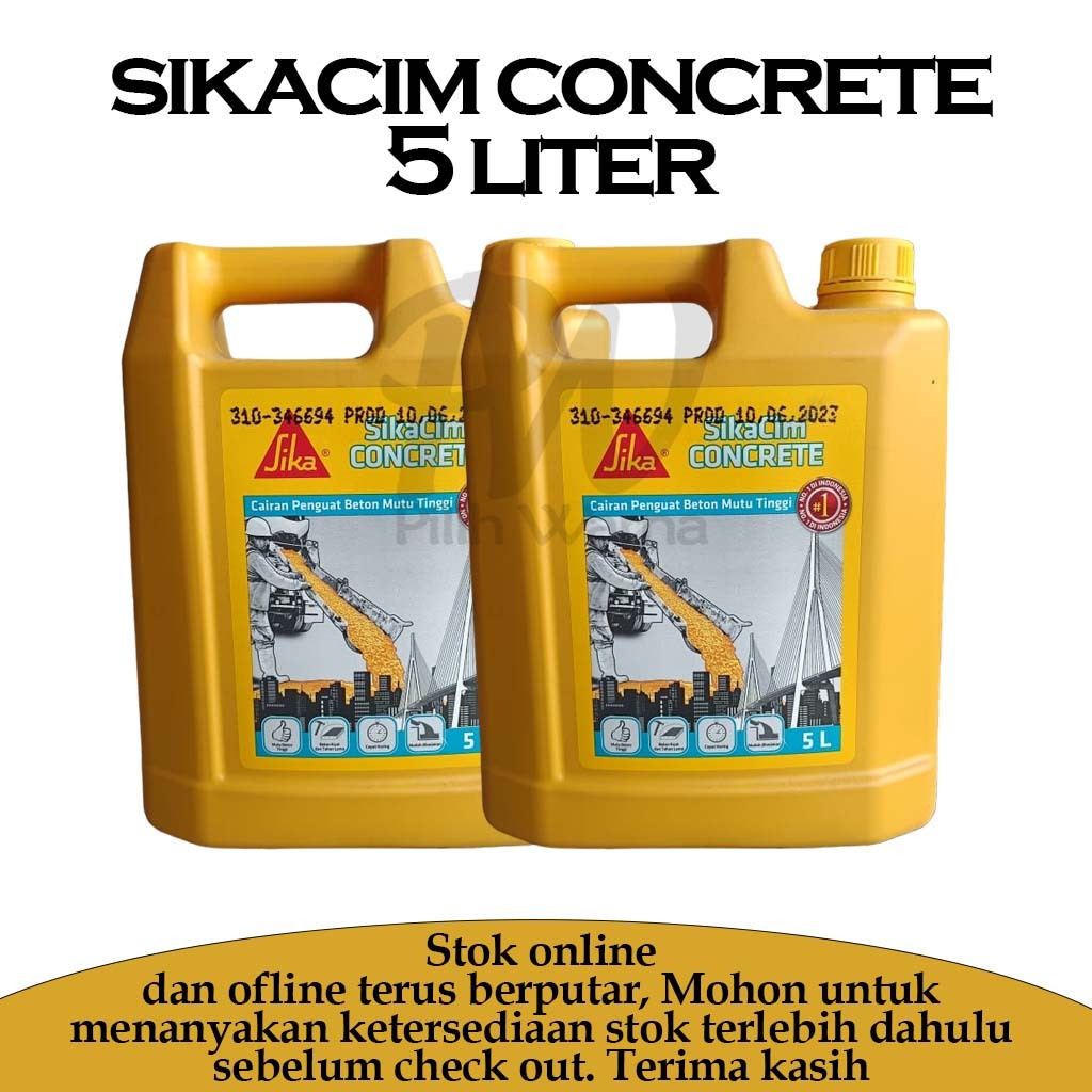 Jual PENGUAT BETON / PENGERAS BETON / OBAT BETON SIKACIM CONCRETE 5 ...