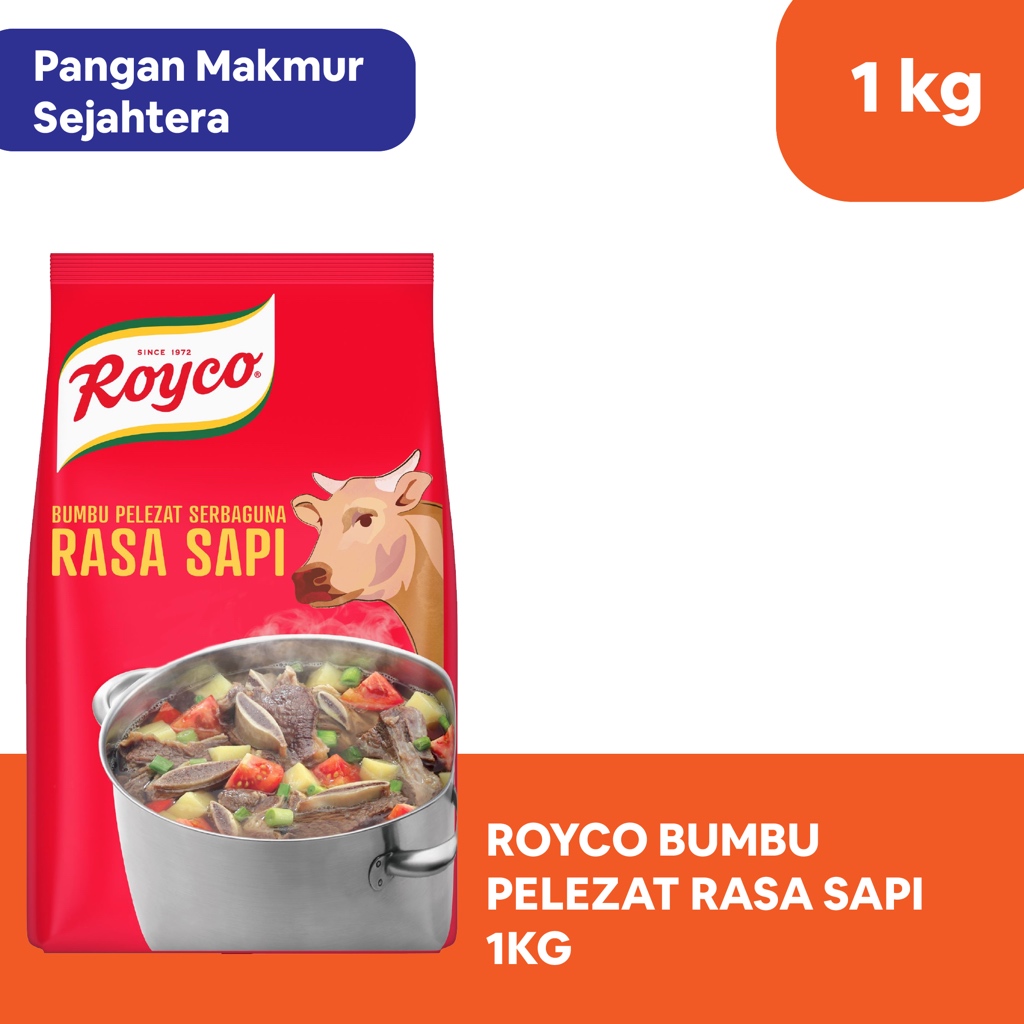 Jual ROYCO - BUMBU PELEZAT RASA SAPI ROYCO 1KG | Shopee Indonesia