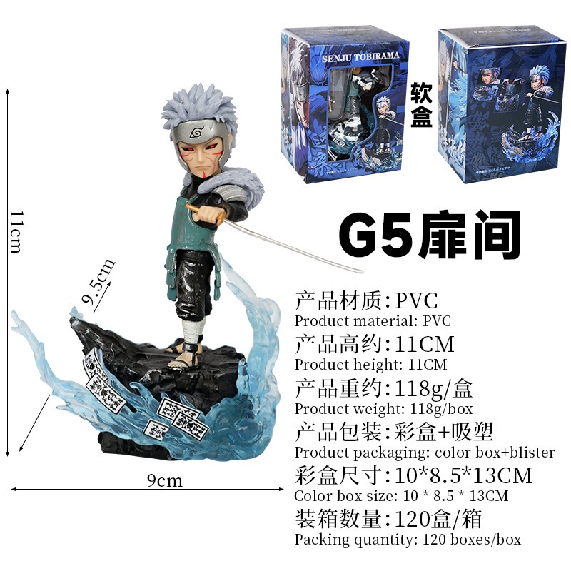 Jual Action Figure Mini Diorama Hashirama Tobirama Senju G5 | Shopee ...