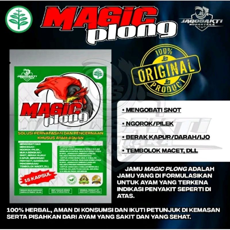 Jual MAGIC PLONG SACHET DJAGO SAKTI MENGOBATI SNOT PUCAT NGOROK/PILEK ...