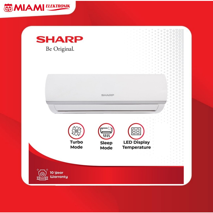 Jual SHARP AH-A18ZCY / AHA18ZCY AC SPLIT 2 PK STANDARD | Shopee Indonesia