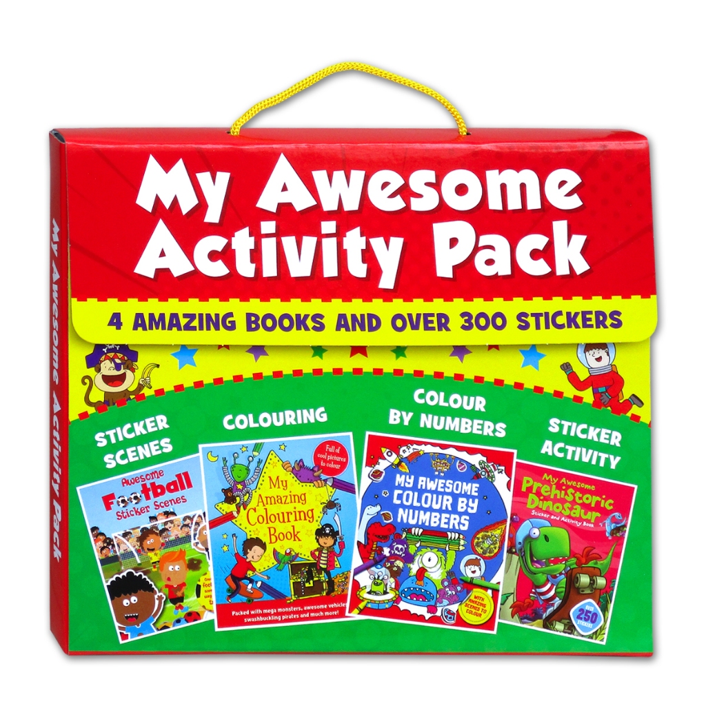 Jual My Activity Pack Box (4 activity books & over 300 stickers ...