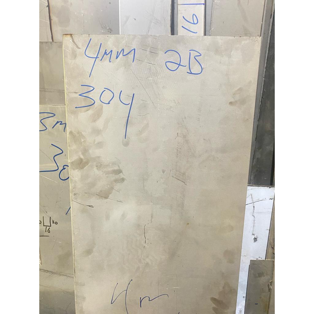 Jual Plat stainless steel 4mm, SUS 304 | Tebal 0.4cm | bisa CUSTOM ...