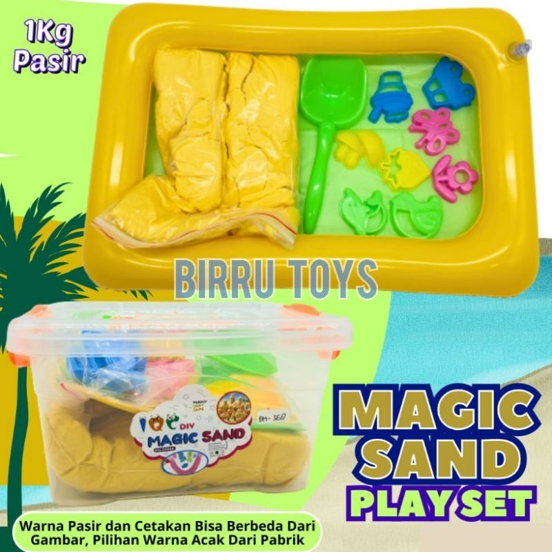 Jual Mainan Anak Pasir - Pasiran 1 Kg (Ada Alas Main Pasir) | Shopee ...